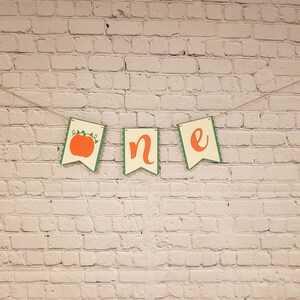 Pumpkin First Birthday. Pumpkin Highchair Banner. Little Pumpkin First ...