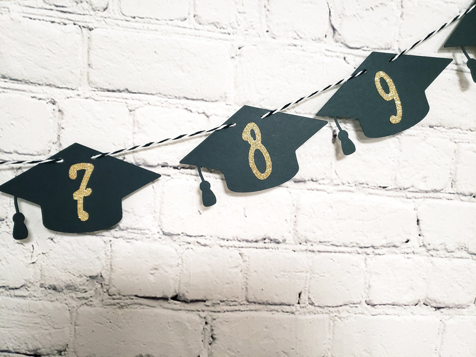 Graduation Cap Photo Milestone Banner. Graduation Party Banner ...