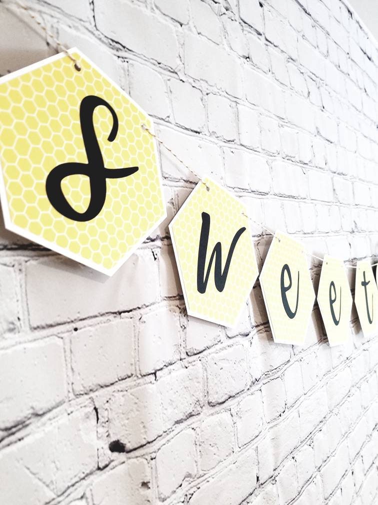 Sweet as Can Bee - Sweet as Can Bee Banner - Bumblebee Shower ...