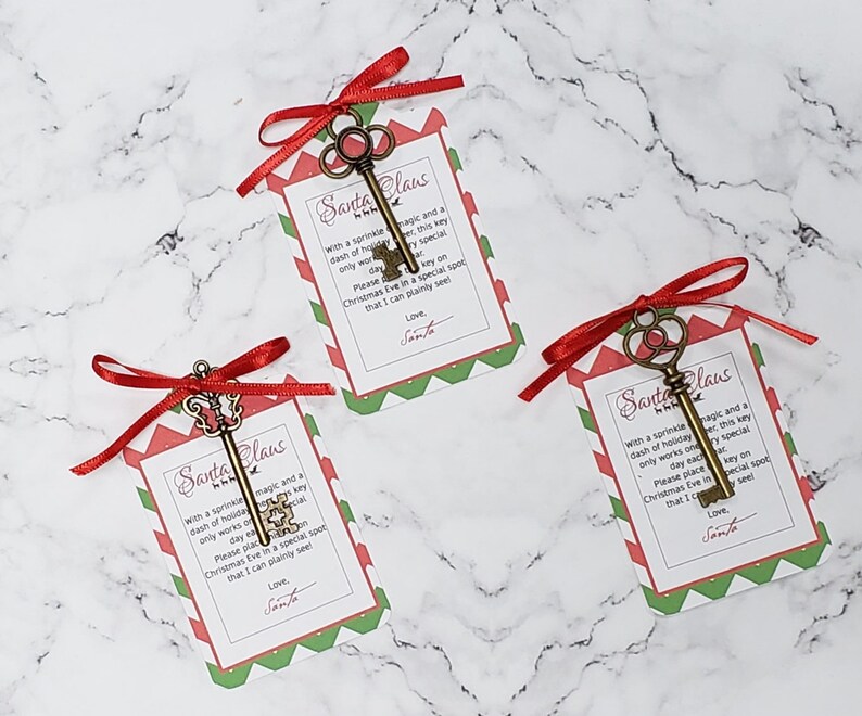Santa's Magic Key. Christmas Eve Box. Magic Santa Key. Christmas Key ...