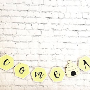 Bumble Bee Banner. Party Decorations for a Bumble Bee Shower. Decor for ...