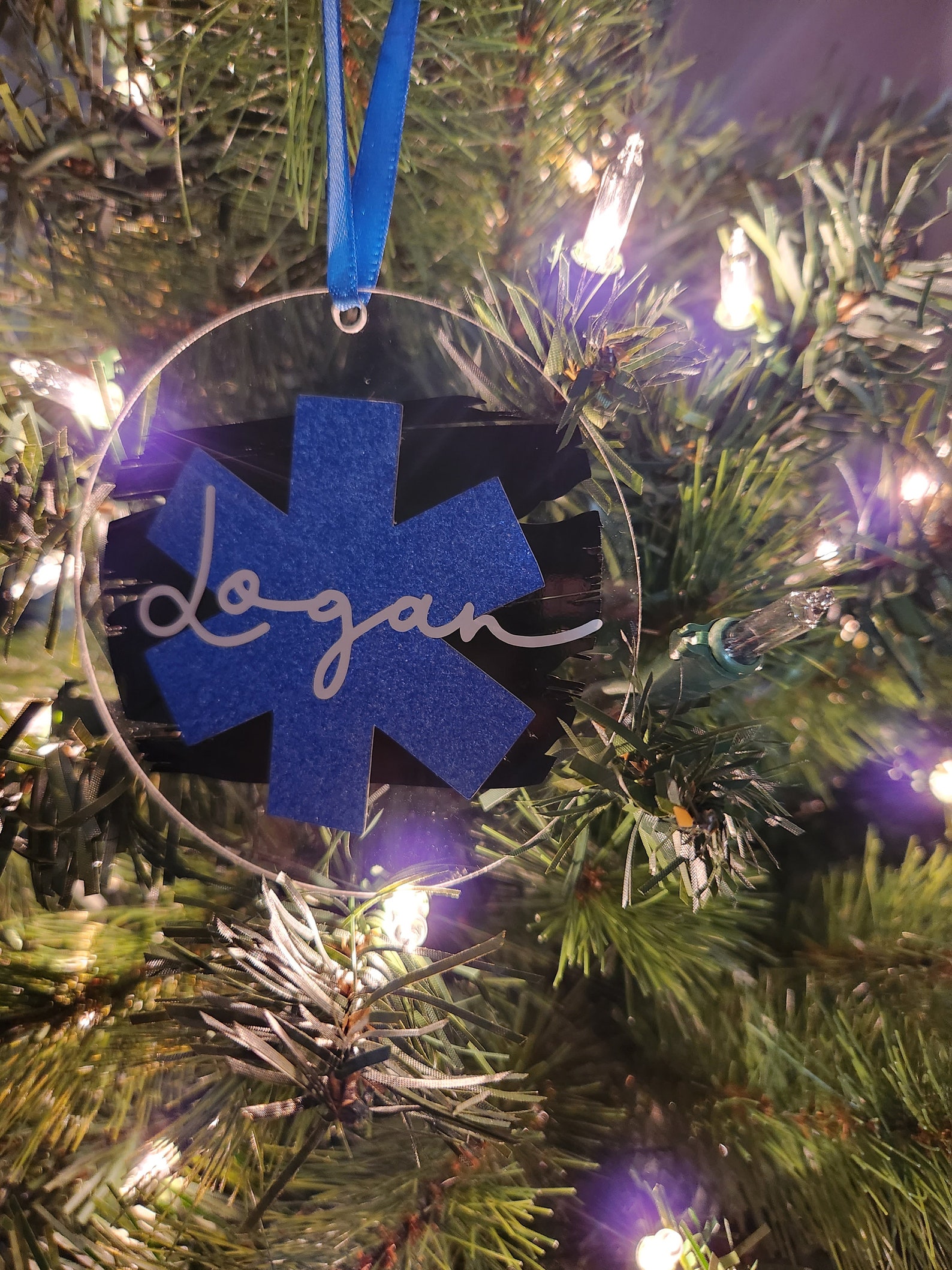 Personalized Paramedic Christmas Ornament. EMS Christmas Ornament ...