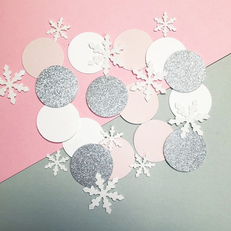 Snowflake Confetti - Etsy