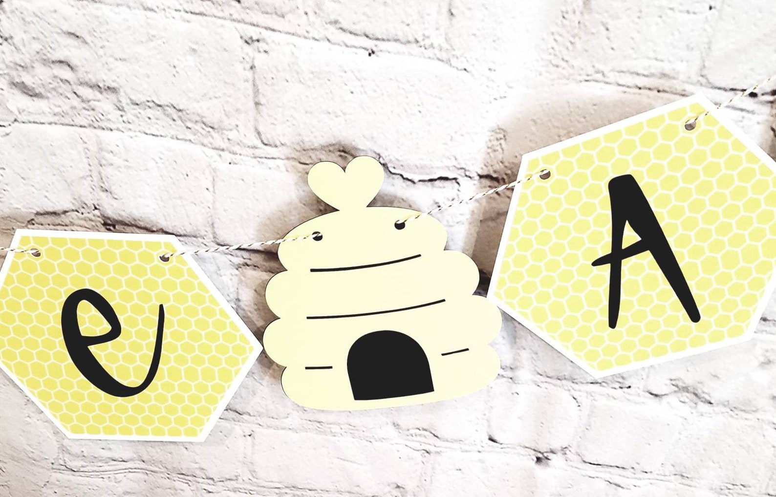 Bumble Bee Banner. Party Decorations for a Bumble Bee Shower. Decor for ...