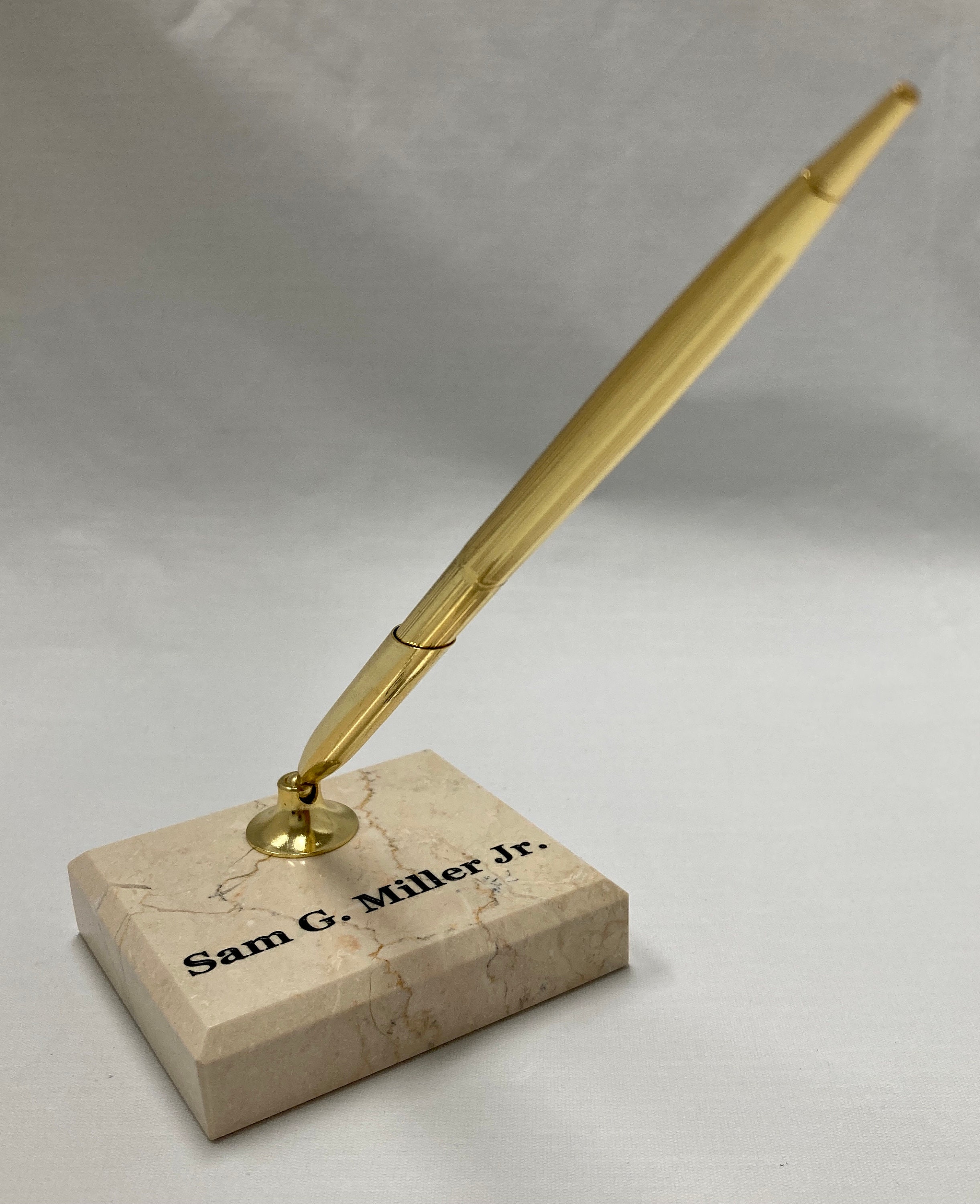 Custom Personalized Engraving Swirl Amber Onyx Marble Single - Etsy