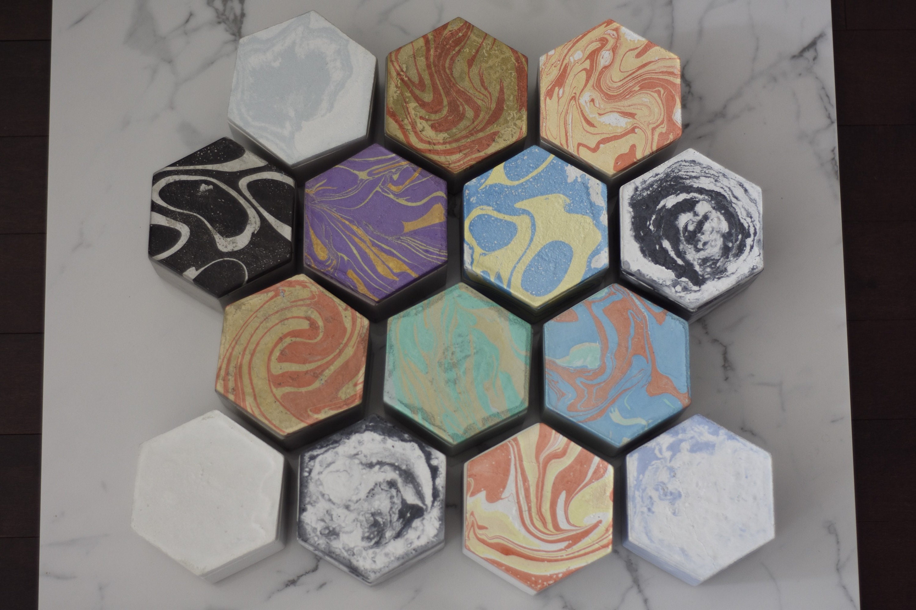 Jewelry Box/planter/tinkle Box/ Geometric Concrete Pots - Etsy