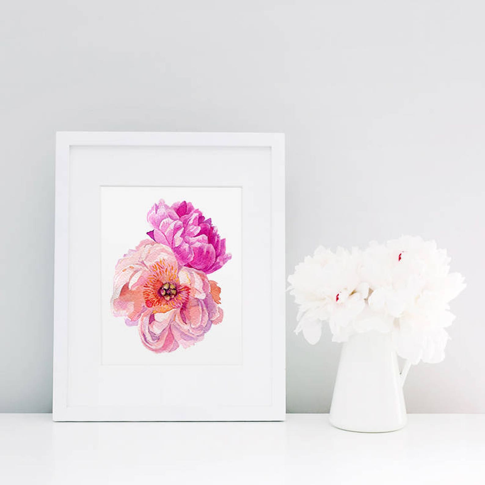 Watercolor Painting Printable Wall Art Watercolor Print Poster - Etsy