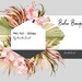 Boho Clipart Floral Elements Purple Flower Svg Wedding - Etsy