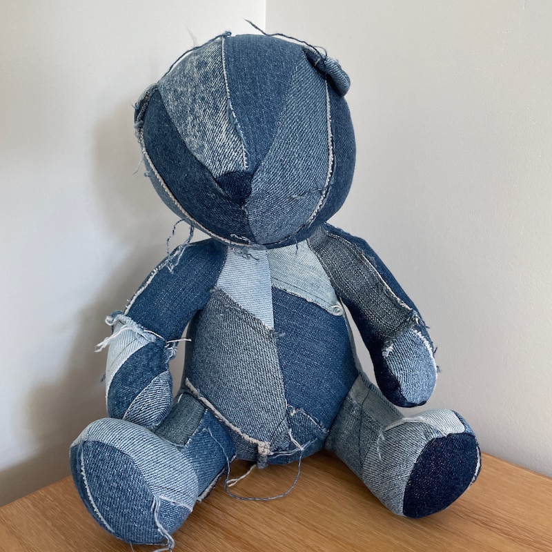 Patchwork Bear - Etsy