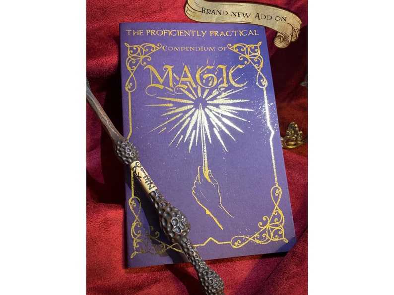 Wizard Spell Book the Compendium of Magic Magic Spell Book - Etsy