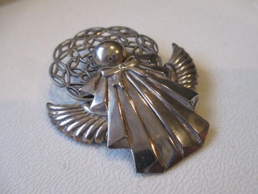 Angel Wings Spread Open Motif Halo - Etsy