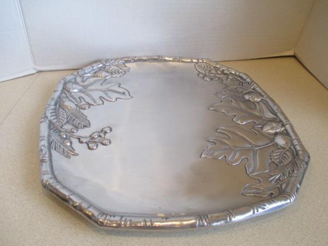 Arthur Court Serving Square Tray - Etsy