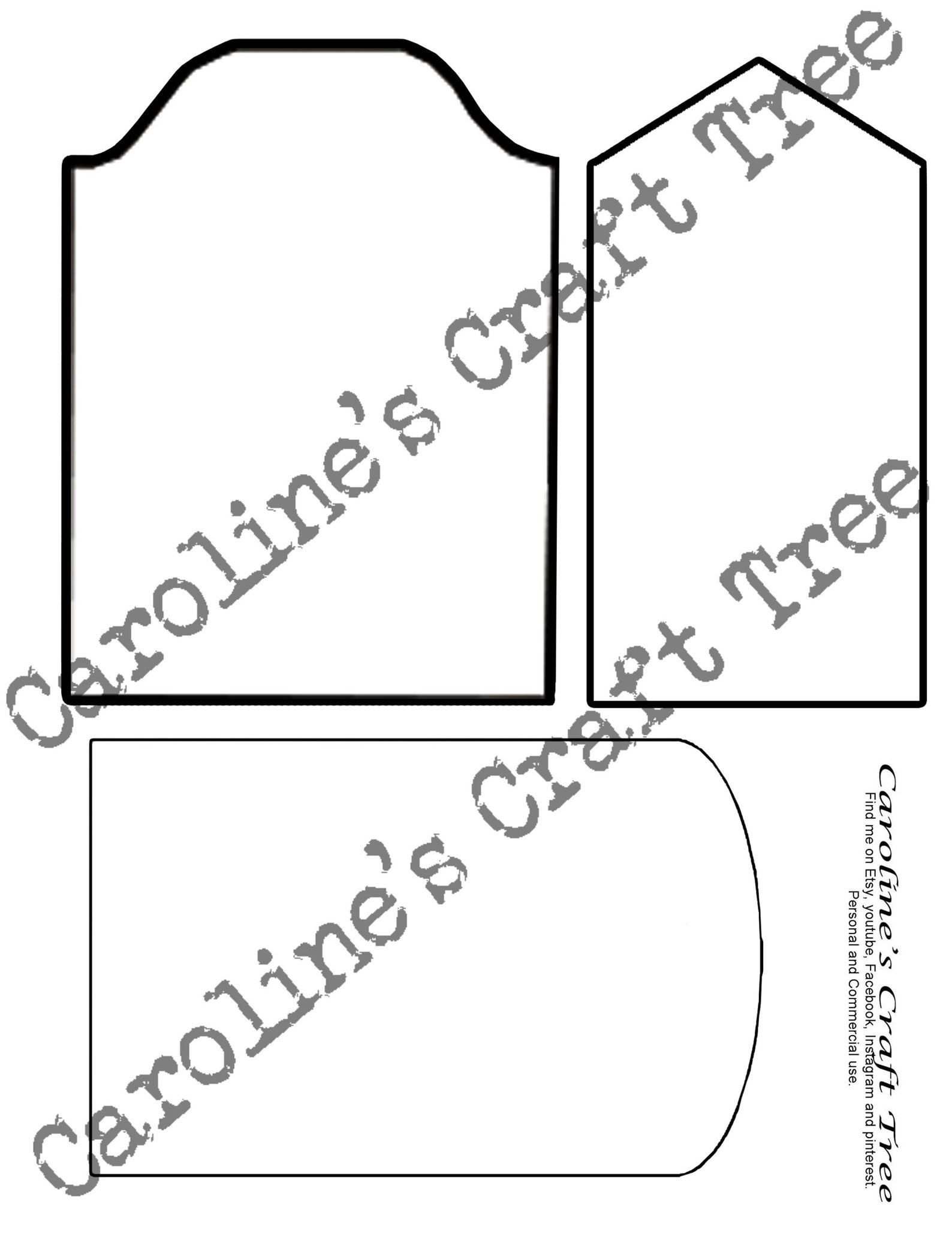 Junk Journal Tag Template Digital Kit Download, Journaling ...