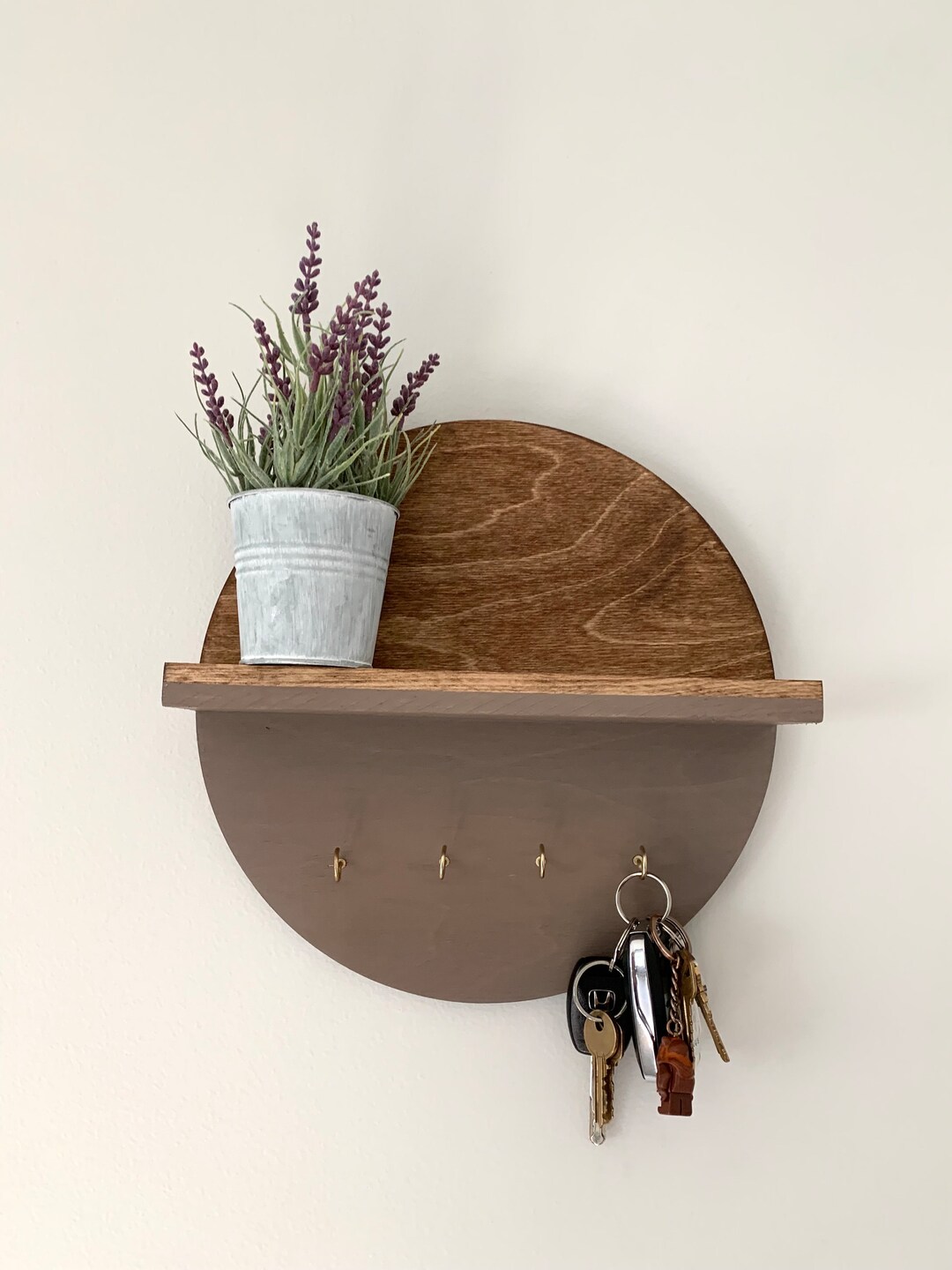 Key Hooks & Shelf, Key Holder, Key Organizer, Entryway Shelf - Etsy