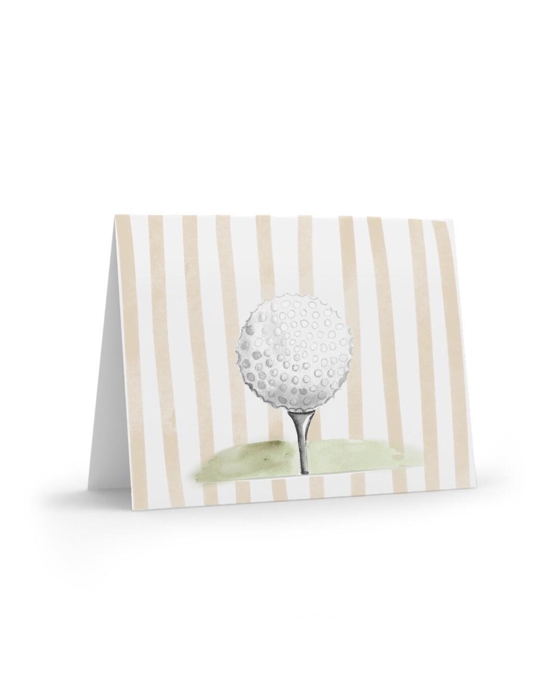 Set of Four Golf Notecards - Etsy