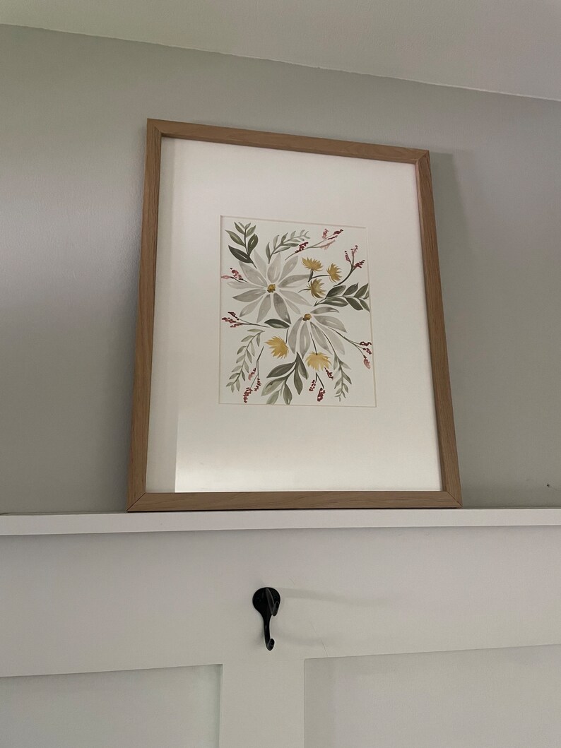 The Double Daisies Print - Etsy