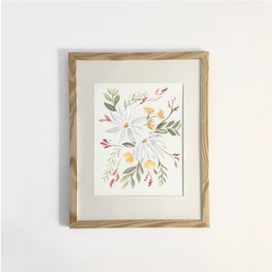 The Double Daisies Print - Etsy