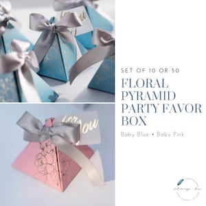 Party Favor Box - Etsy