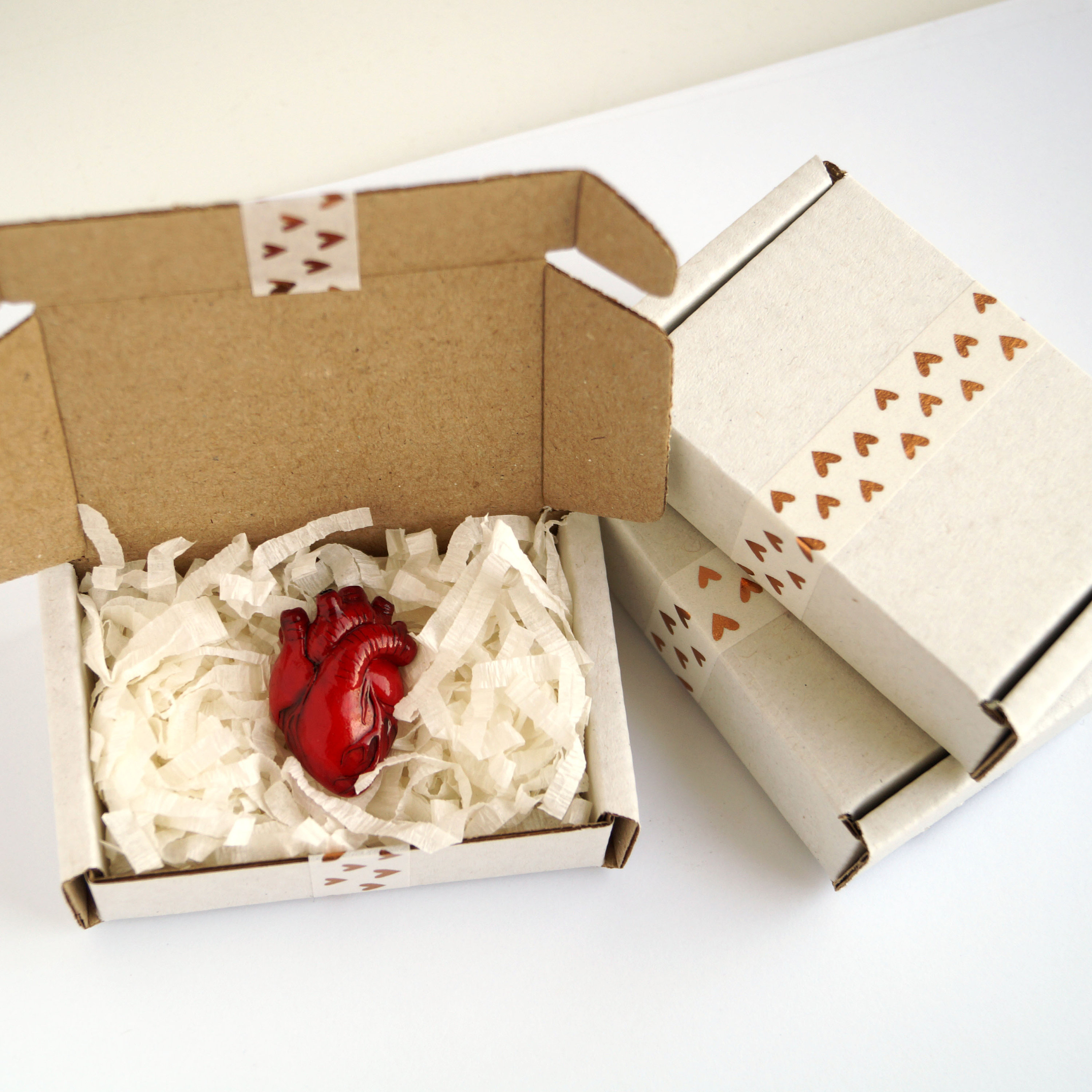 Anatomical Heart Necklace Valentines Day Party Gift Idea - Etsy