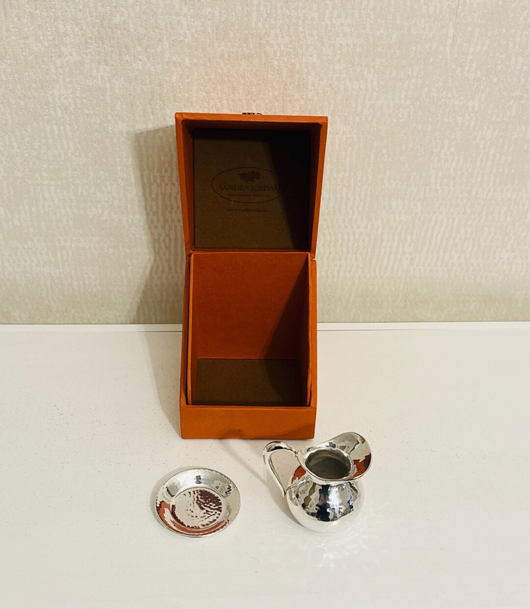 Contemporary Sandra Jordan Sonoma Sauce/milk Pitcher W/coaster ...