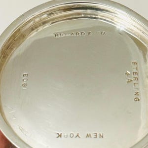 Stunning Howard & Co New York 1890's Sterling Silver and Crystal Two ...