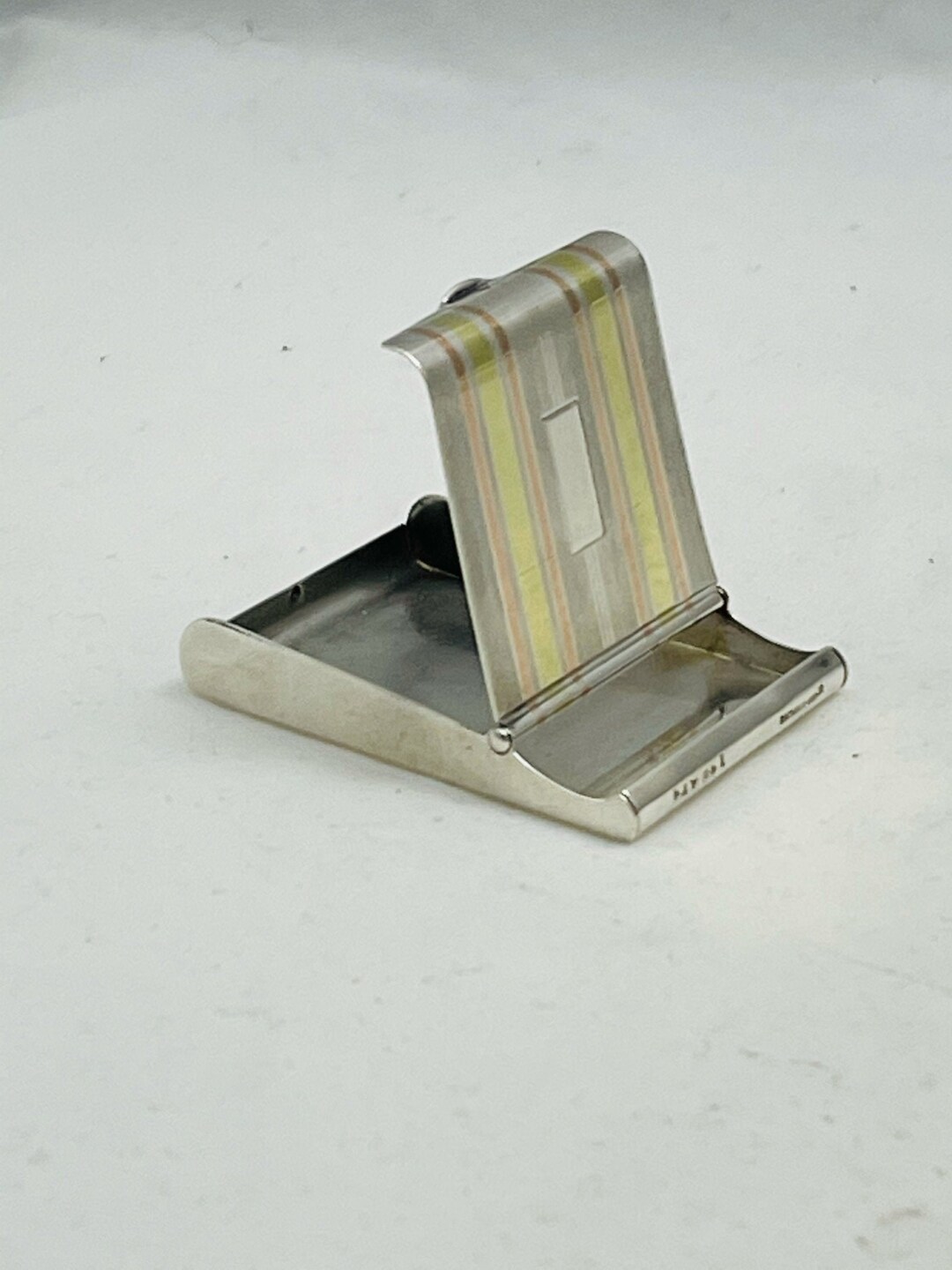 Antique Kerr & Co. Sterling Silver and Gold Matchbook Holder - Etsy