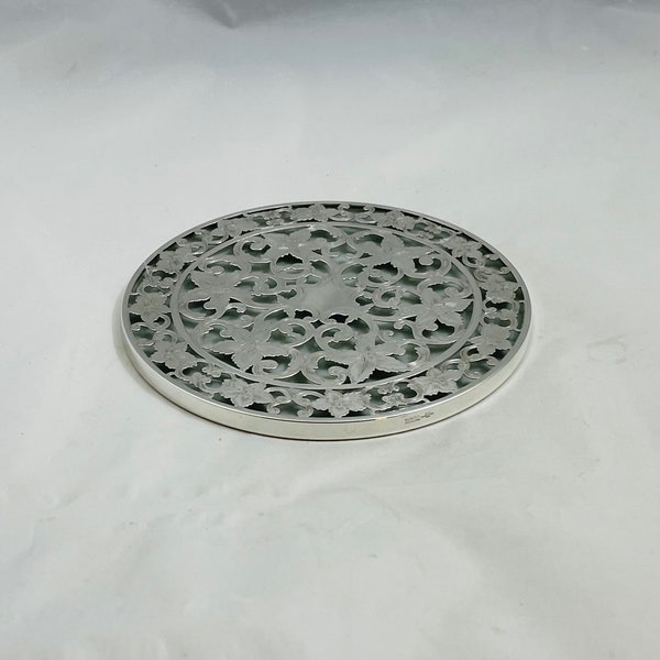 Silver Trivet - Etsy