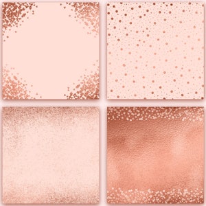 Rose Gold Abstract Papers, Rose Gold Textures, Rose Gold Background ...