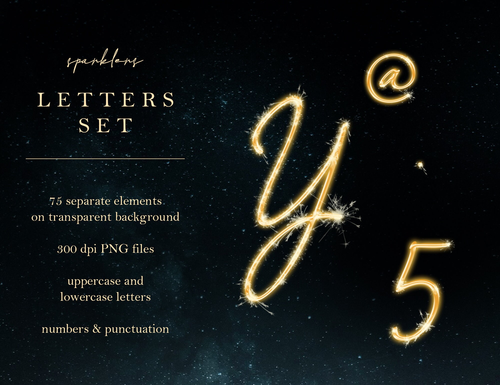 Sparklers Letters Clipart Sparklers Font Clipart Sparklers - Etsy Canada