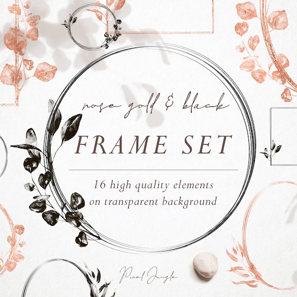Rose Gold Frame - Etsy