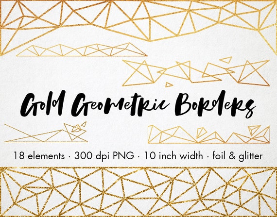 Geometric Border Clip Art