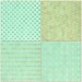 Mint Gold Digital Paper Mint Paper Clipart Gold Wedding - Etsy
