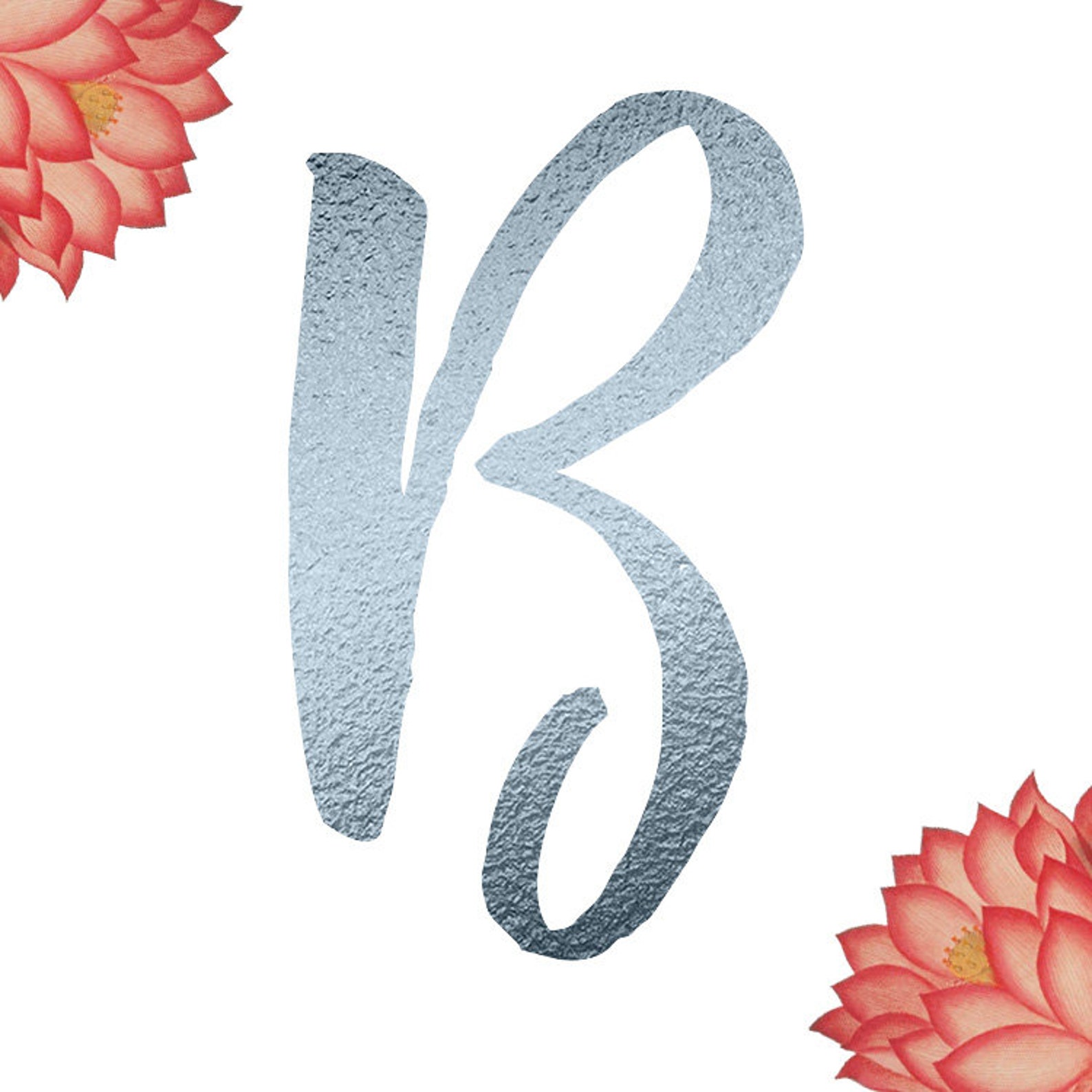 Silver Alphabet Clipart, Silver Foil Alphabet Clip Art, Silver Font ...