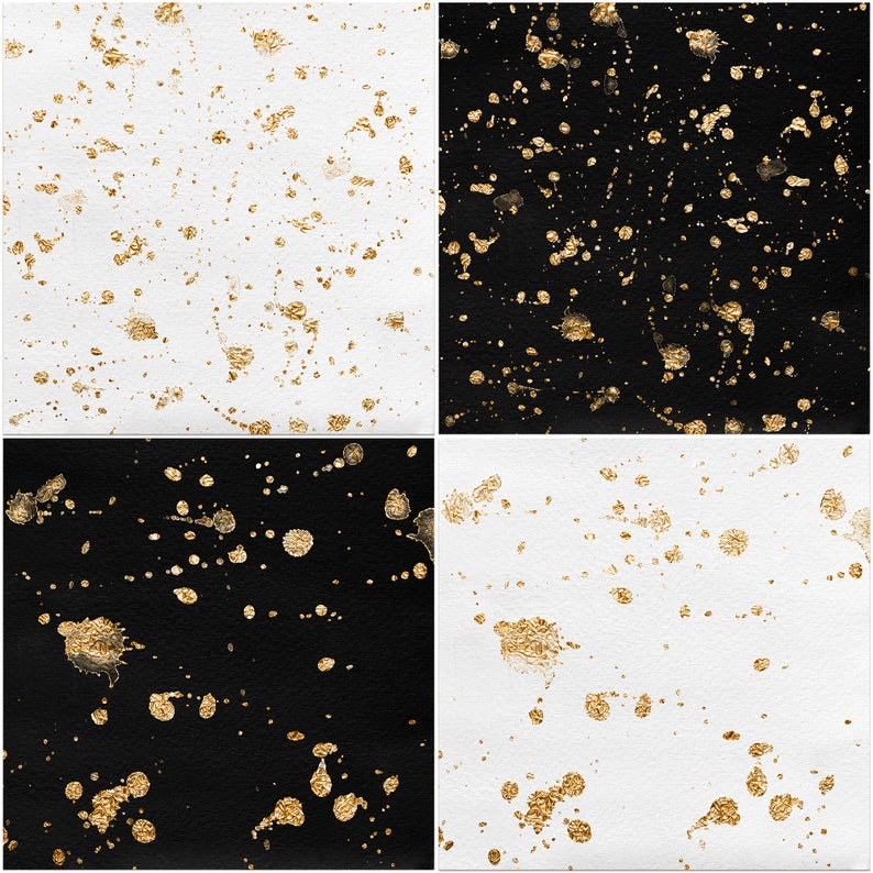 Golden Ink Digital Paper Ink Background Ink Wallpaper Ink - Etsy