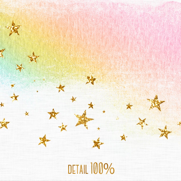 Watercolor Brush Strokes Clipart Gold Glitter Brush Strokes - Etsy