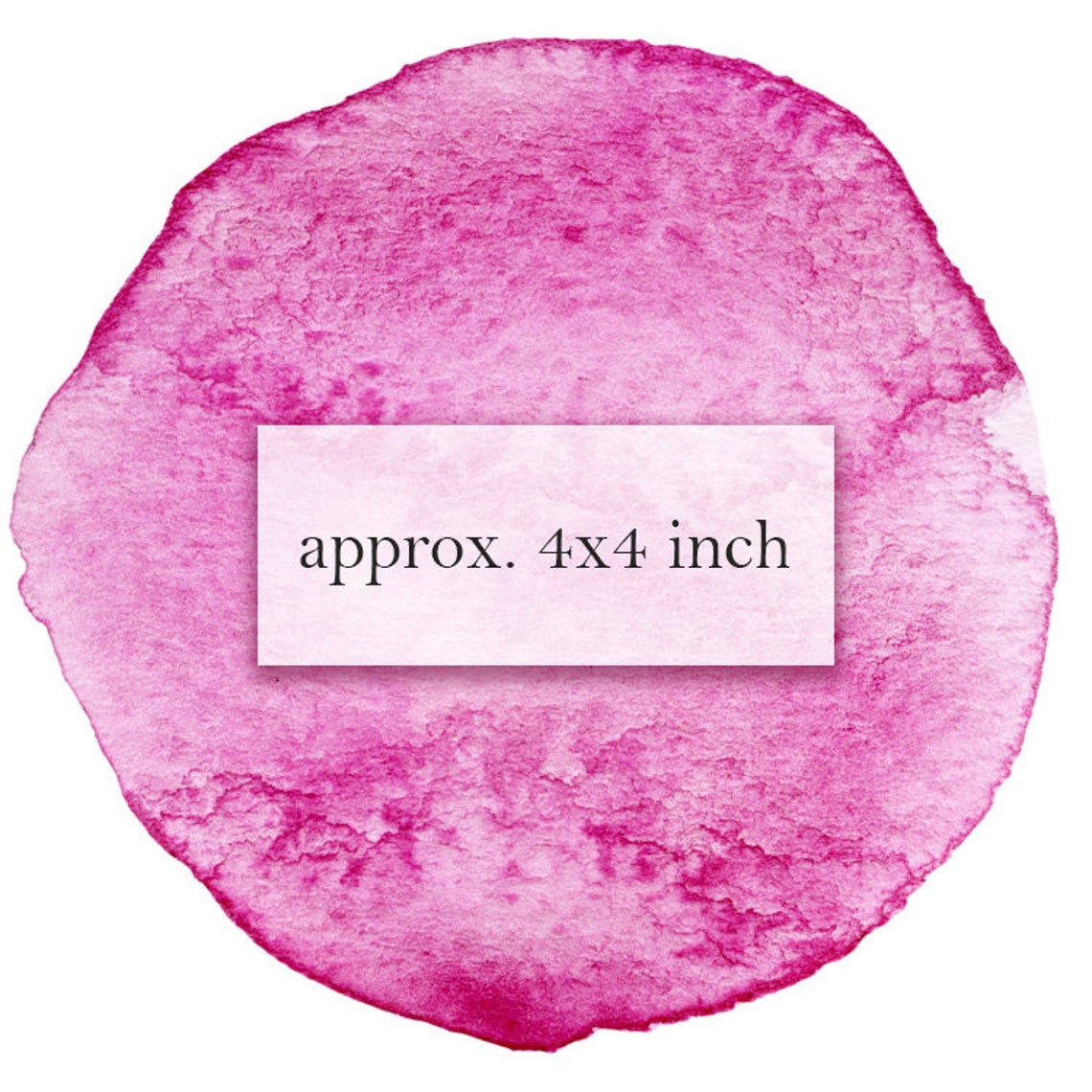 Buy 3 Pay for 2, Pink Watercolor Circles Clipart, Red Watercolor Design ...
