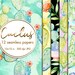 Cactus Seamless Digital Paper, Cactus Paper, Floral Seamless Background ...