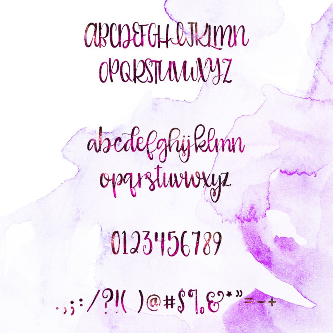 Galaxy Alphabet Clipart Galactic Font Clipart Cosmic Letters | Etsy