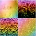 Rainbow Foil and Glitter Digital Paper, Rainbow Digital Papers, Rainbow ...