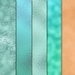 Mint Green Texture Set, Mint Digital Paper, Peach Pink Digital Paper ...