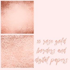 Rose Gold Abstract Papers, Rose Gold Textures, Rose Gold Background ...