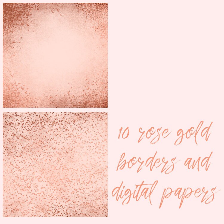 Rose Gold Abstract Papers Rose Gold Textures Rose Gold - Etsy