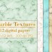 Marble Digital Paper Pack, Marble Wallpaper, Marble Textures, Marble ...