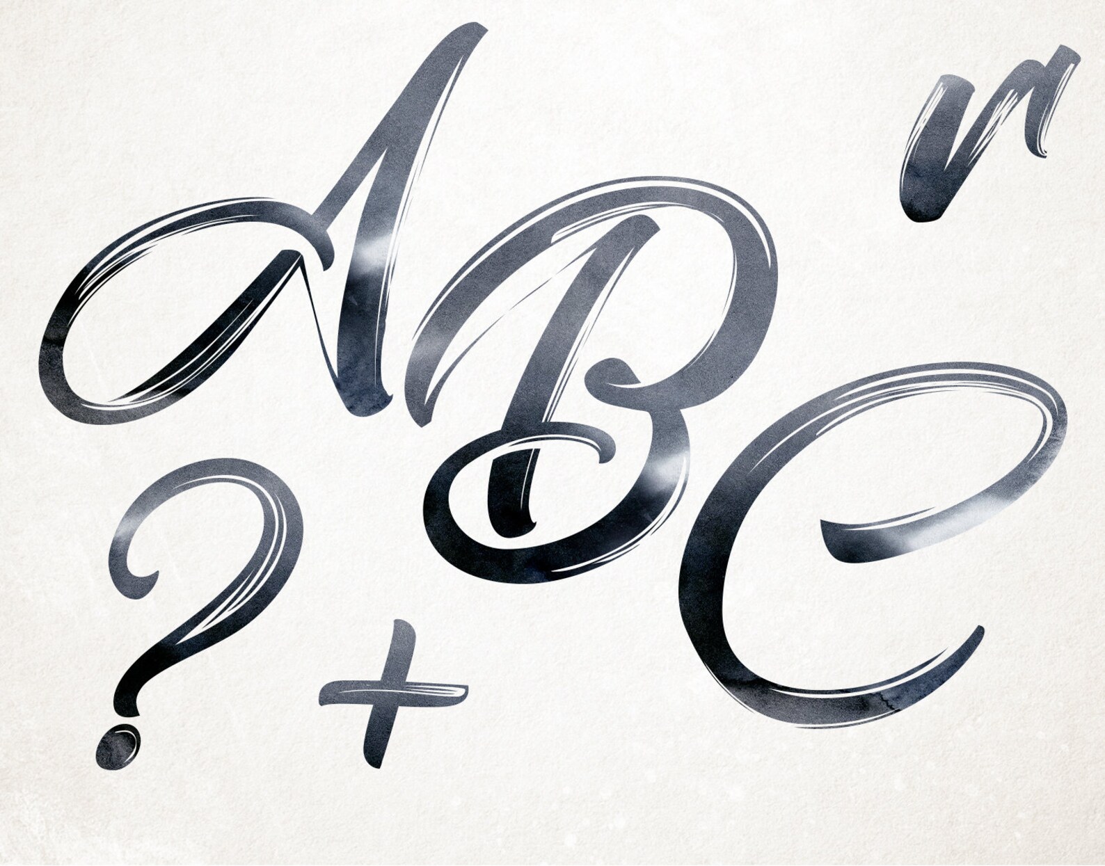 Watercolor Alphabet Clip Art Watercolor Letters Clipart - Etsy