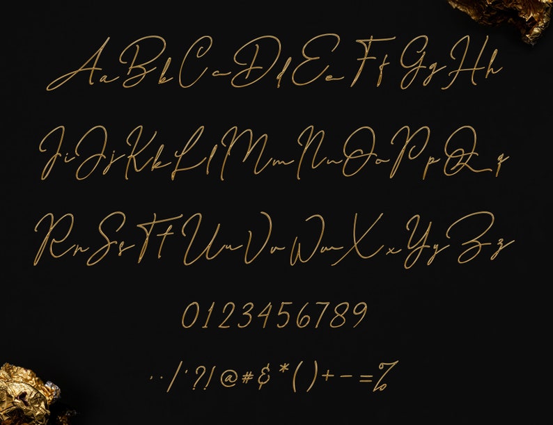 Liquid Gold Letters Clipart Gold Alphabet Liquid Font | Etsy