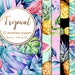 Tropical Seamless Digital Paper, Floral Seamless Background, Seamless ...