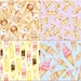 Ice Cream Seamless Digital Paper, Seamless Background, Seamless Paper ...