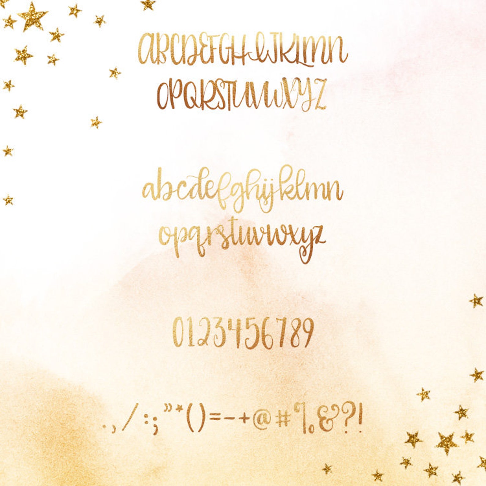 Gold Font Clipart, Gold Alphabet Clipart, Gold Foil Alphabet, Gold ...