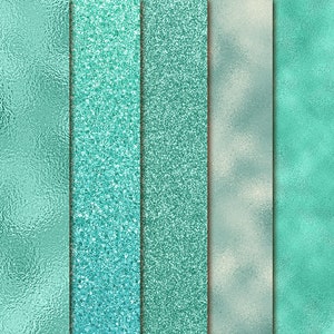 Mint Green Texture Set, Mint Digital Paper, Peach Pink Digital Paper ...