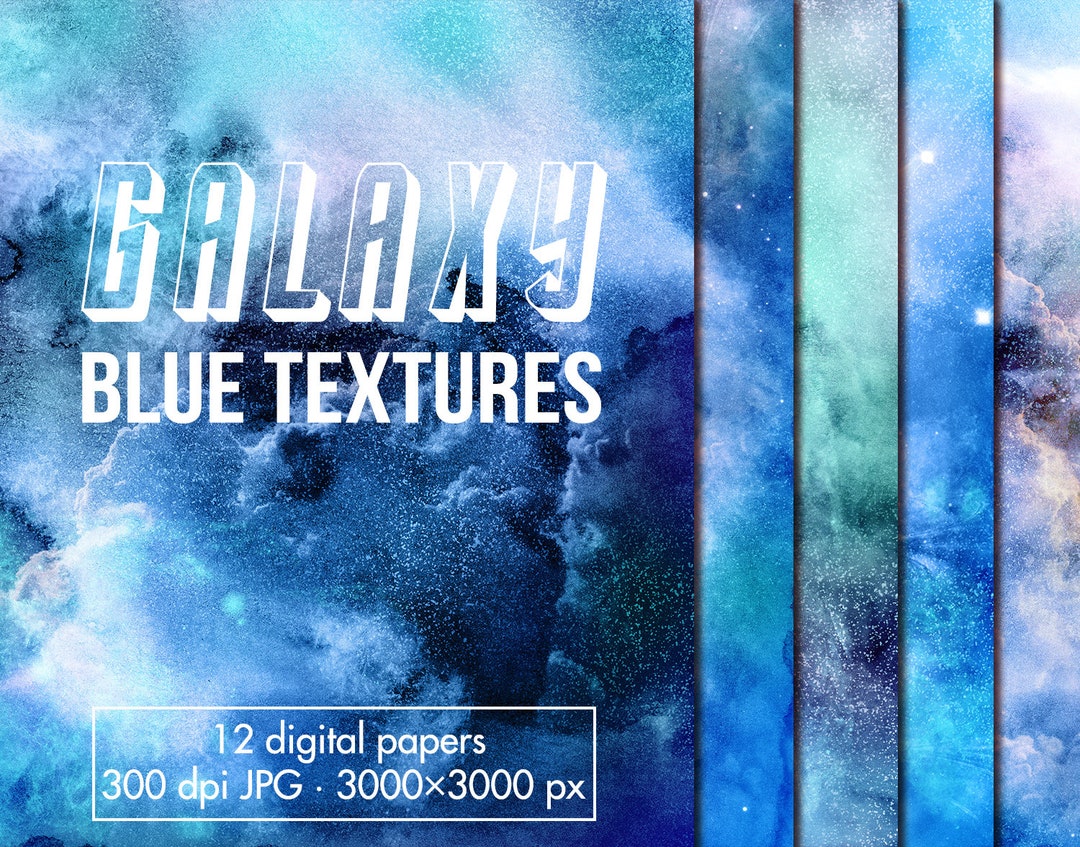Galaxy Watercolor Digital Papers, Watercolor Galaxy Wallpaper, Cosmic ...